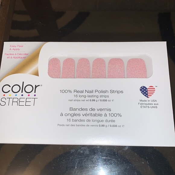 Color Street | Makeup | Colorstreet Pink Glitter Nails | Poshmark